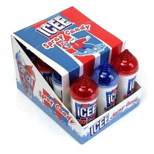 Icee Spray Candy 12 Ct. - Etsy