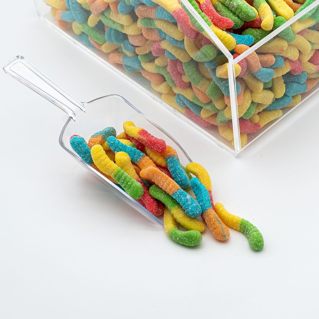 Sour Gummy Worms A Flavor Explosion. Weight 1lb. - Etsy