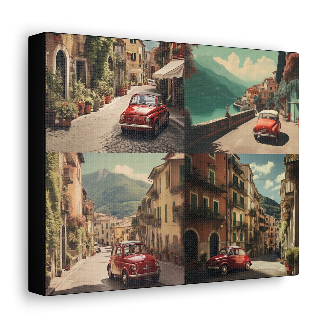 Retro Italy Canva - Etsy