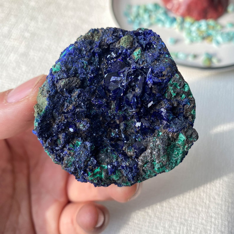 Raw Blue Azurite Chunk Azurite Rough Azurite Natural - Etsy