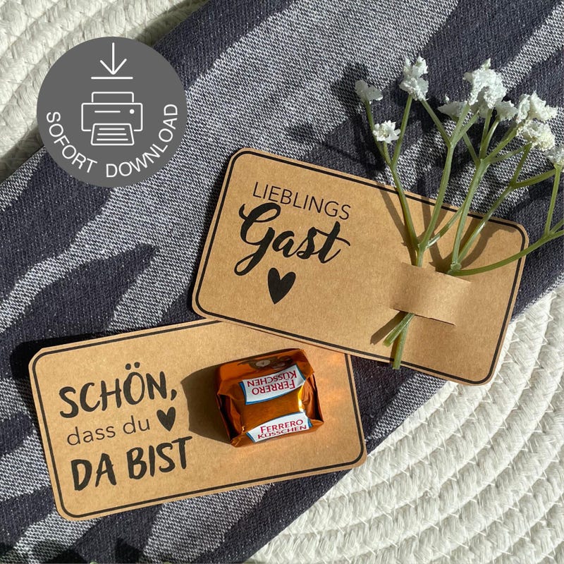 Schön dass du da bist duplo - Etsy.de
