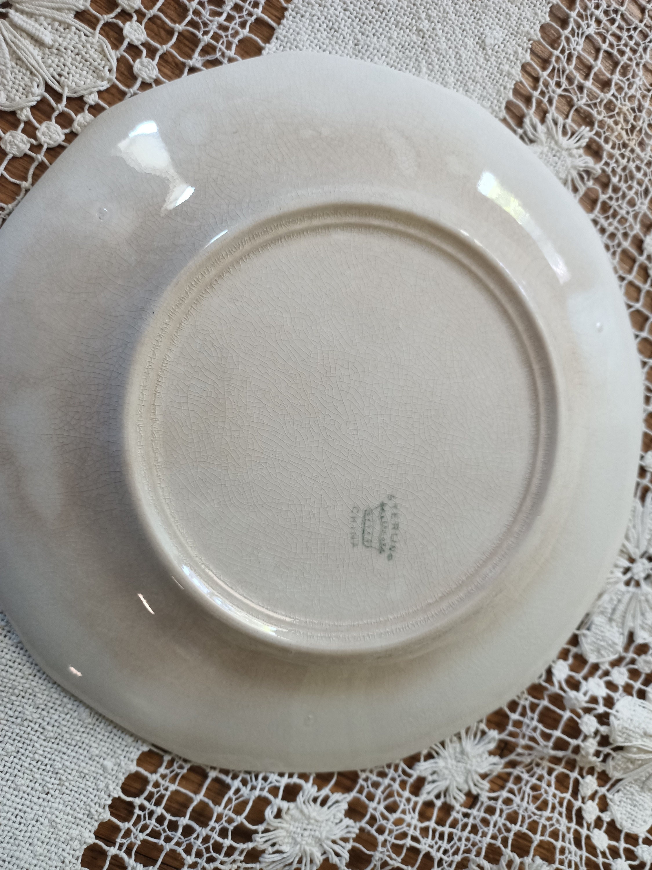 Rare Antique Return of the Mayflower by Sterling China Small Plate - Etsy