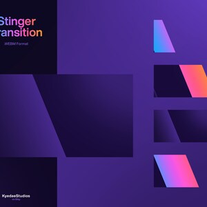 Animated RGB Stream Overlay Package Cute Panels Twitch Overlay Animated ...