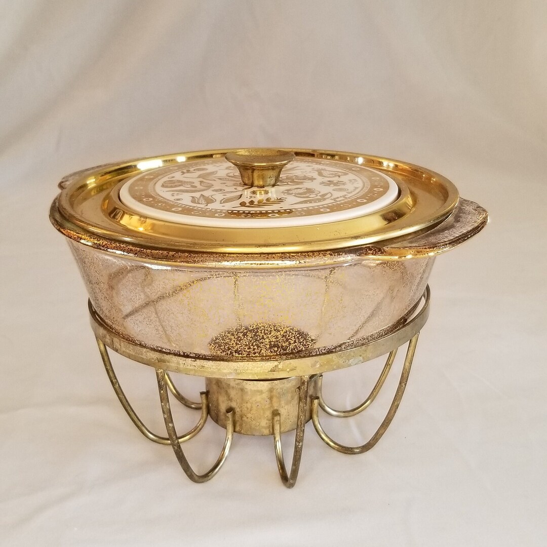 Chafing Dish - Fire King by George Briard Designer - Etsy