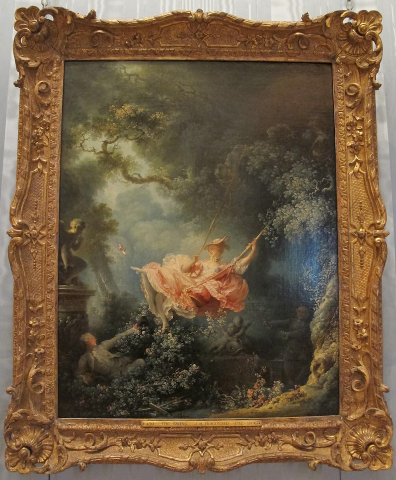The Swing Restored Digital Download | Jean Honore Fragonard | Printable ...