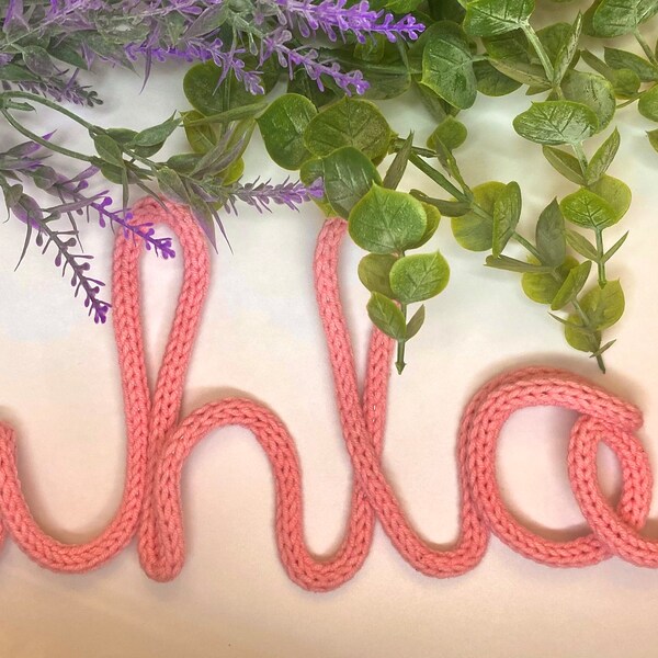 Baby Name Signs for Nursery - Etsy