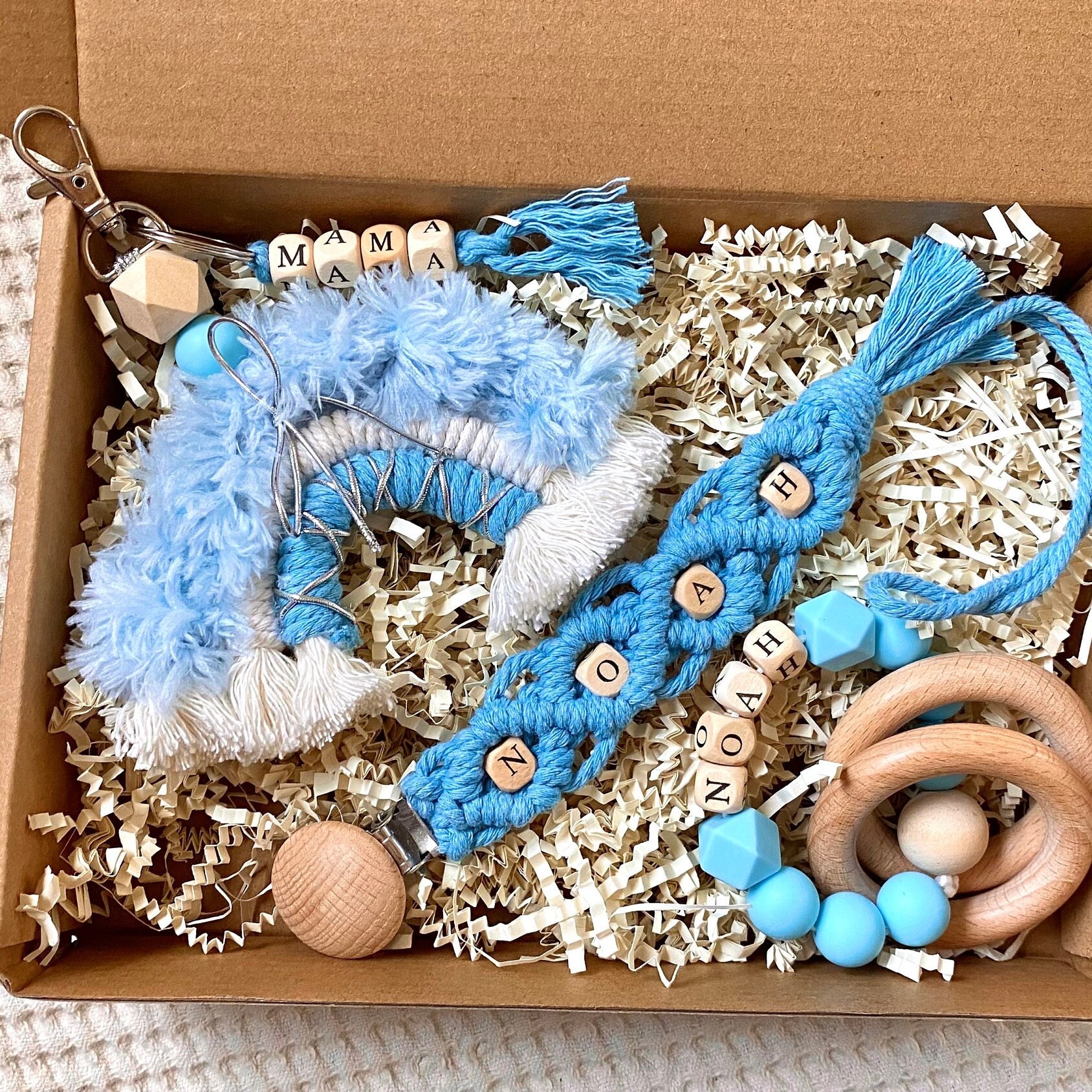 Personalized Newborn Baby Gift Pregnancy Gift Boho Gift Box - Etsy