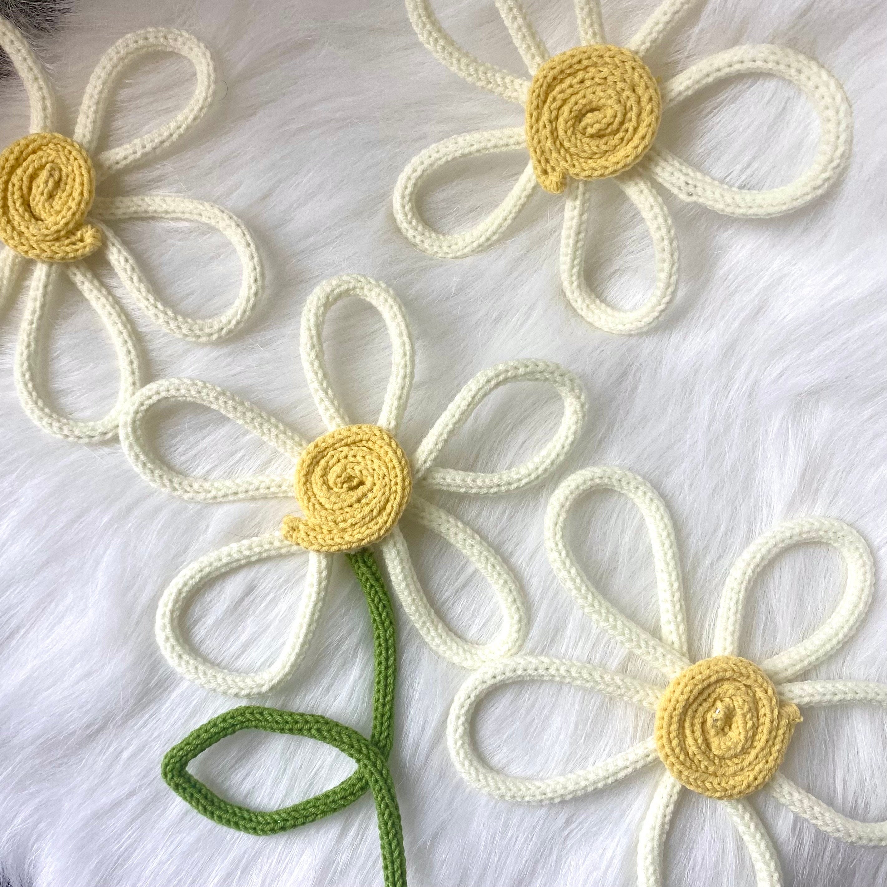 Knitted Wire Daisy Decor: Nursery Wall Art - Etsy
