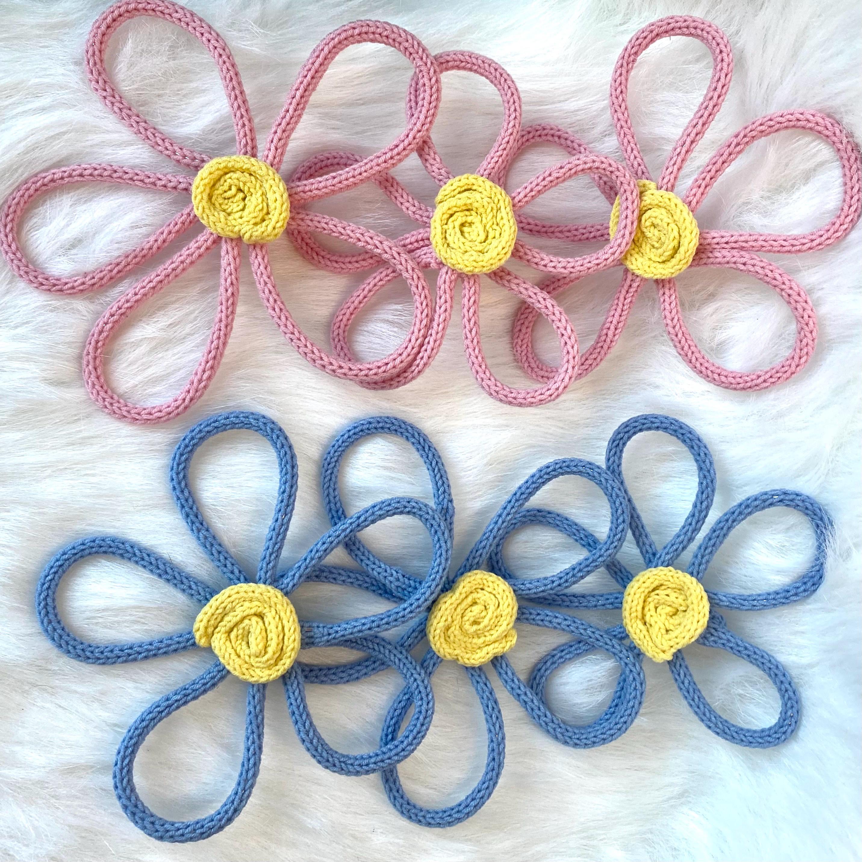 Knitted Wire Daisy Decor: Nursery Wall Art - Etsy