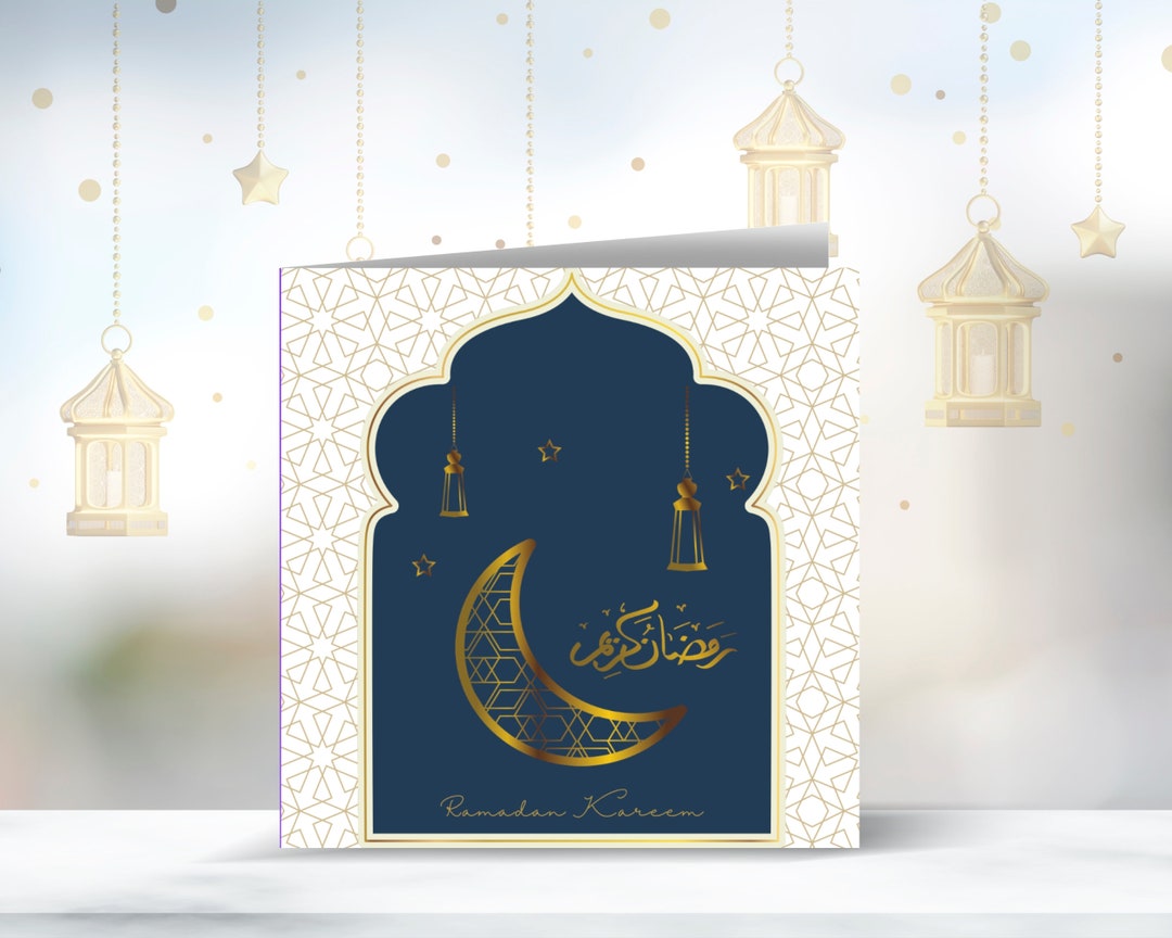 Personalised Ramadan Mubarak Greetings Cards, Ramadan Gifts, Ramadan ...