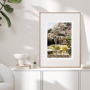 Set of 3 Wall Art Prints of Italy in Green and Yellow | Colorful Italy ...