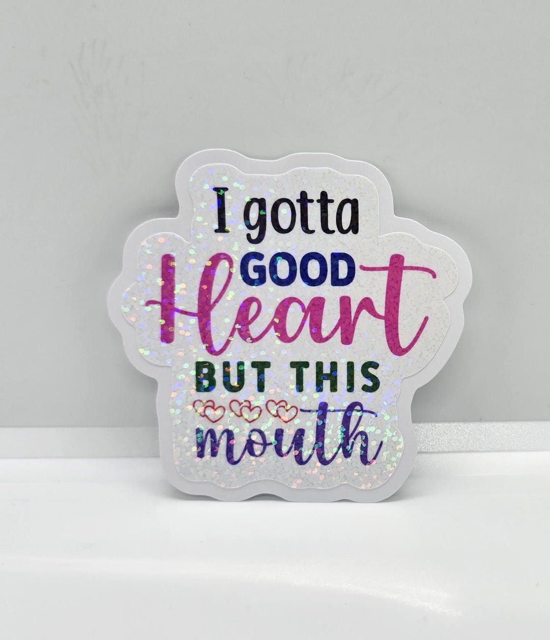 I Gotta Good Heart but This Mouth - Etsy