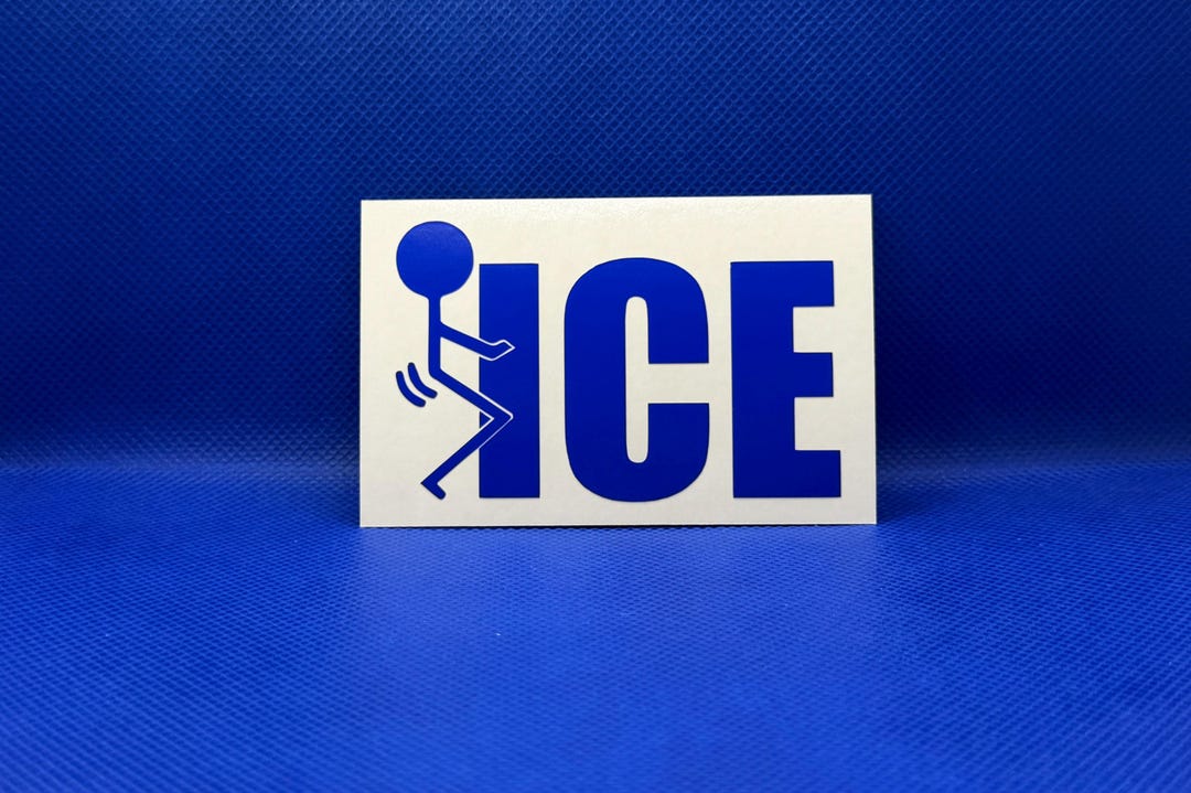 Screw ICE - Vinyl Decal - Anti-deportation, Activist Art, Social ...