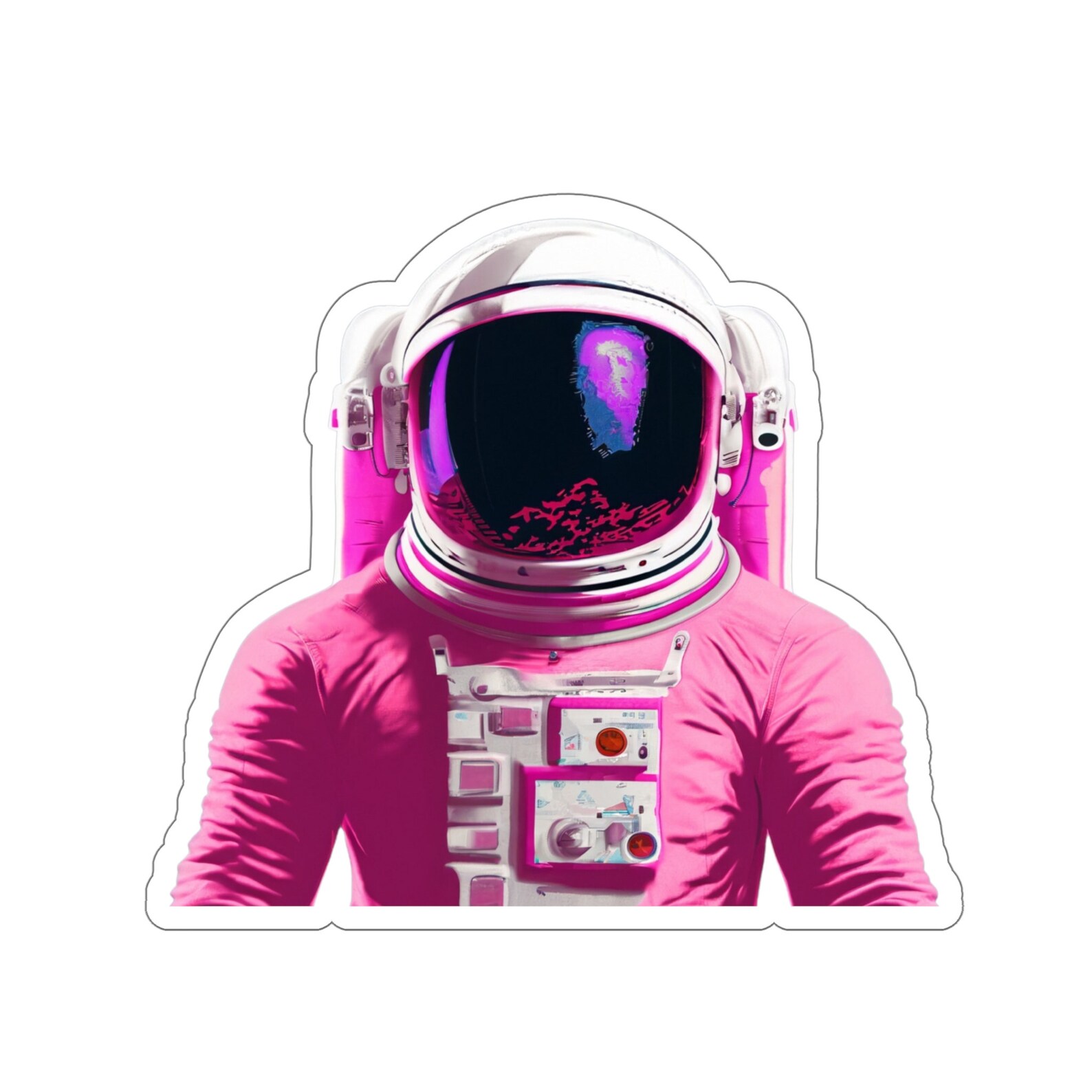 The Pink Astronaut - Etsy