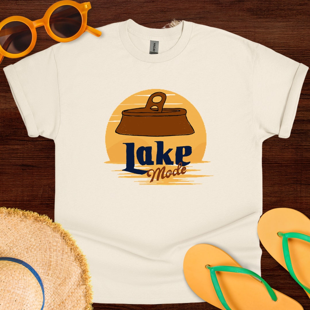 Lake Mode Tshirt/lake Day Tshirt/ Lake Lover Tshirt Beer - Etsy