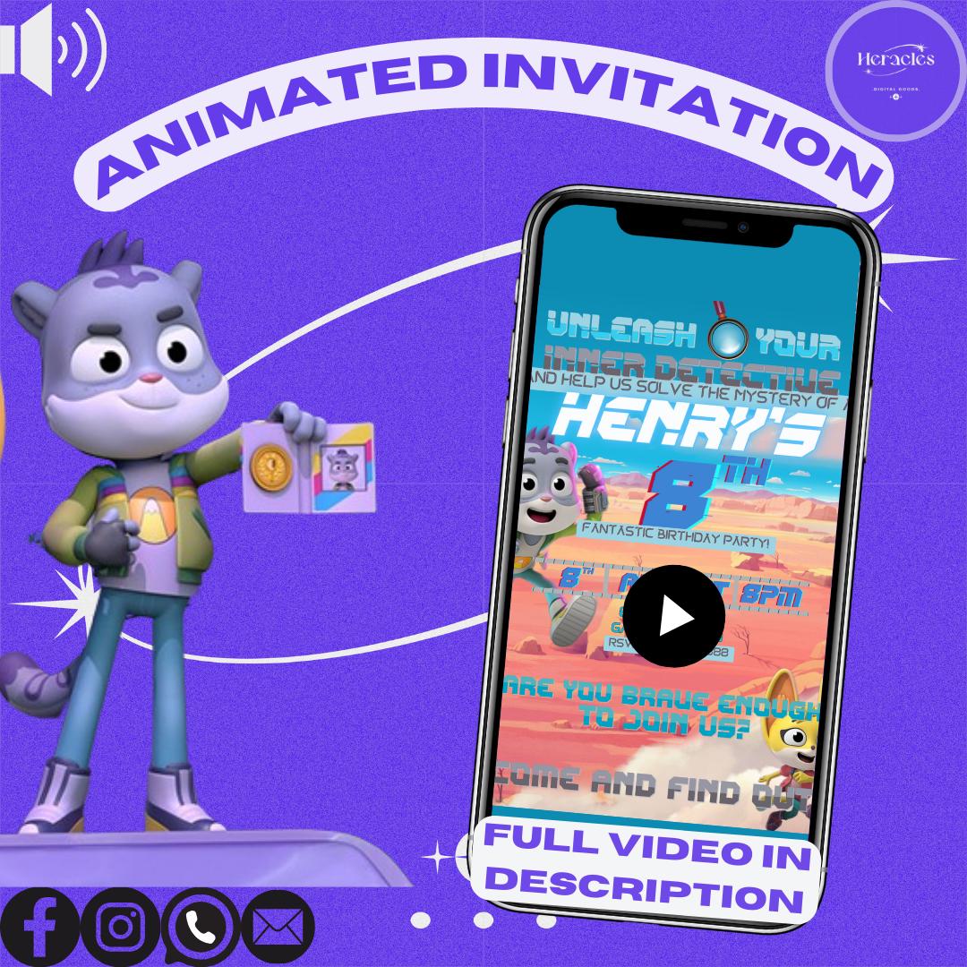 The Creature Cases Birthday Video Invitation, Creature Cases Birthday ...