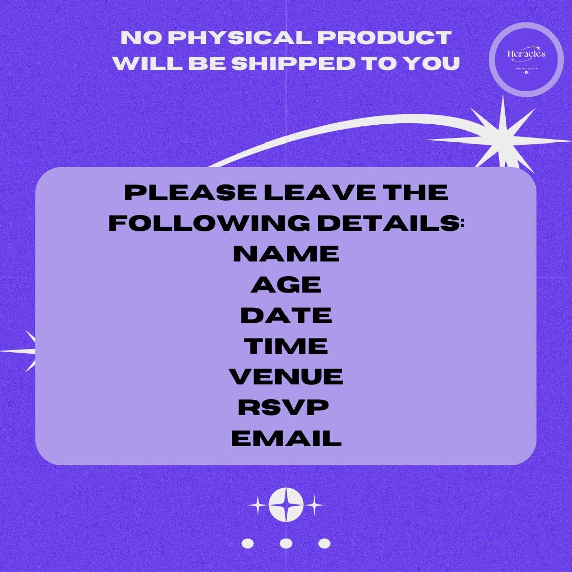 The Creature Cases Birthday Printable Invitation, Creature Cases ...