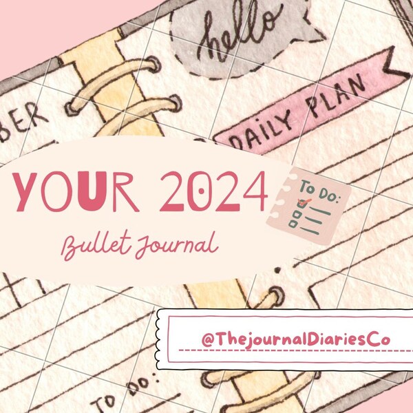 Bullet Journal Printable - Etsy
