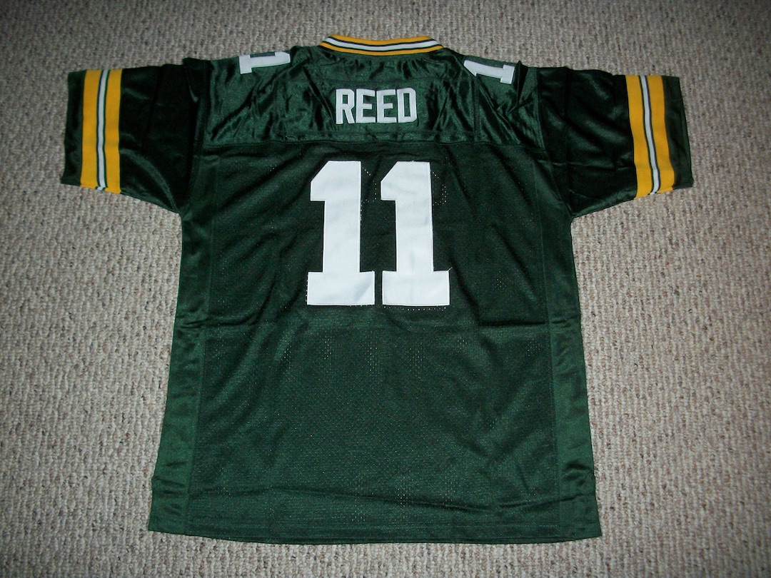 Jayden Reed #11 Sewn Stitched Custom Jersey Green Green Bay All Adult ...