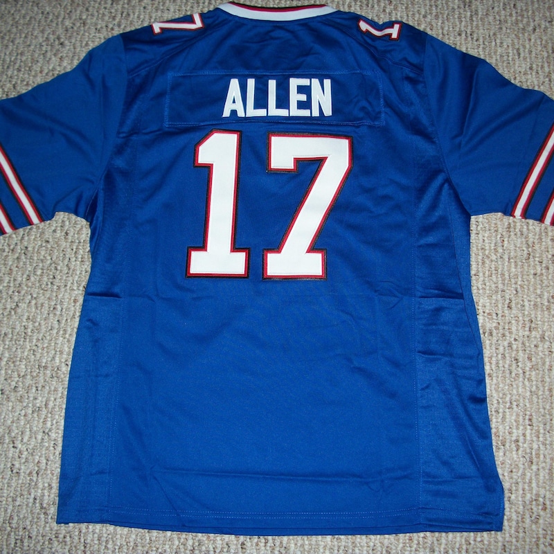 Bills Stitched Jersey - Etsy