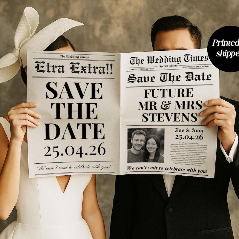 Save the Date Props - Etsy