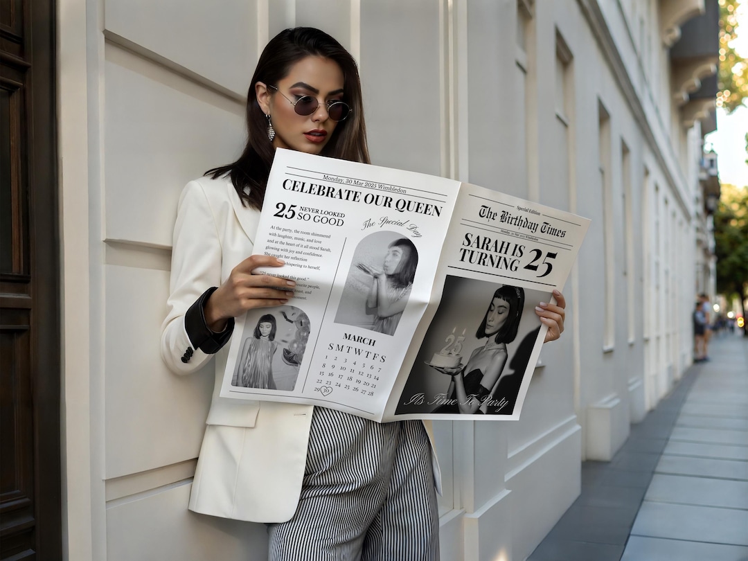 Custom Newspaper Print A3 A2 Printed Newspaper From Your Template ...