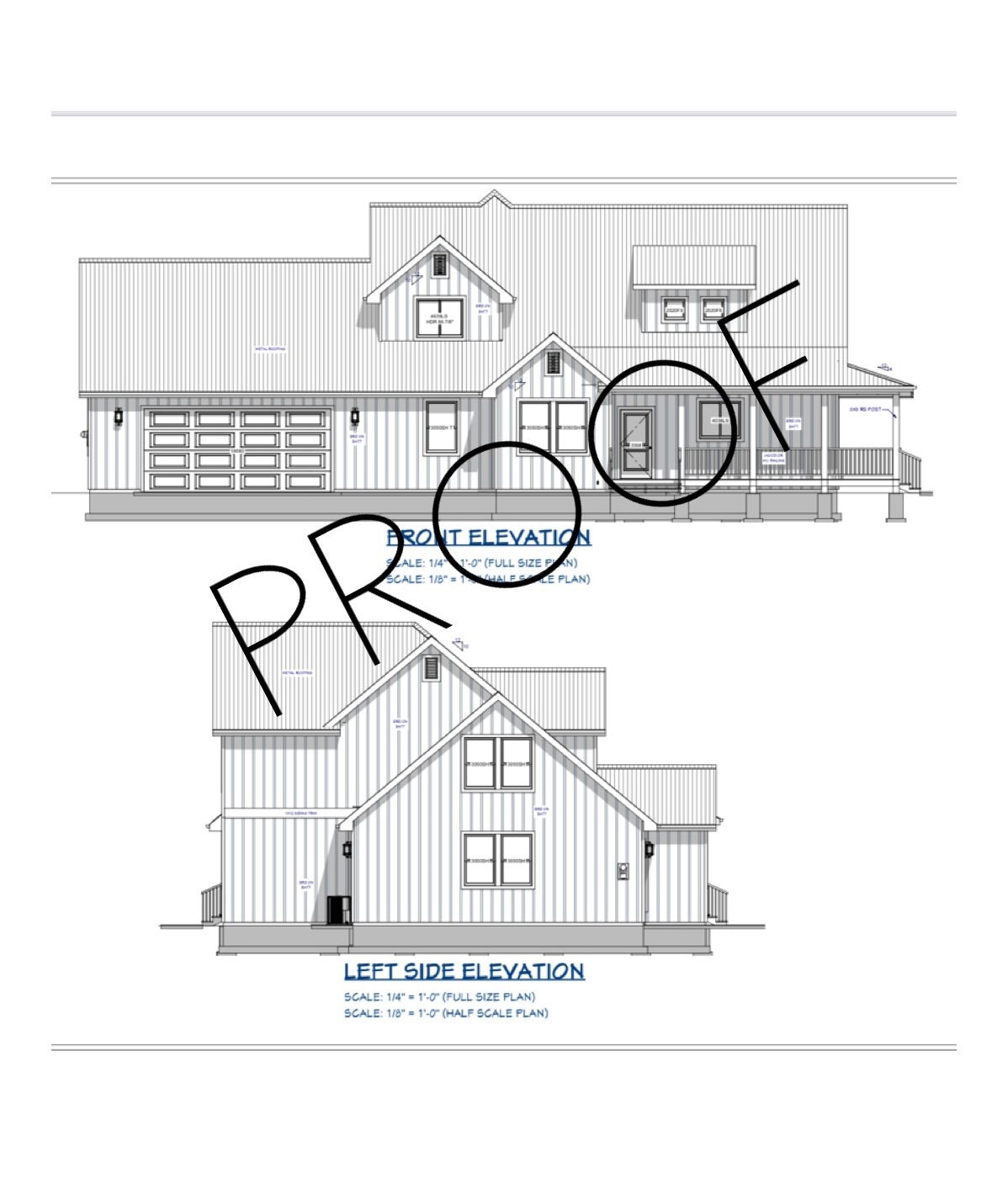 Modern Rustic House Plan With Bunk Room 2462 SF - Etsy
