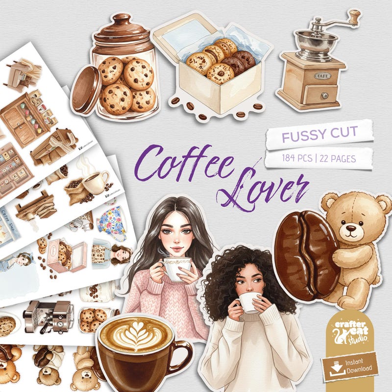 Coffee Themes Journal Pdf - Etsy
