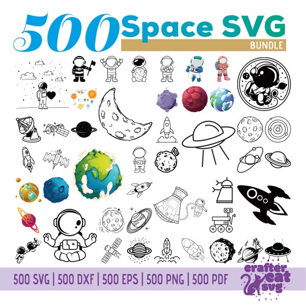 Space Svg - Etsy