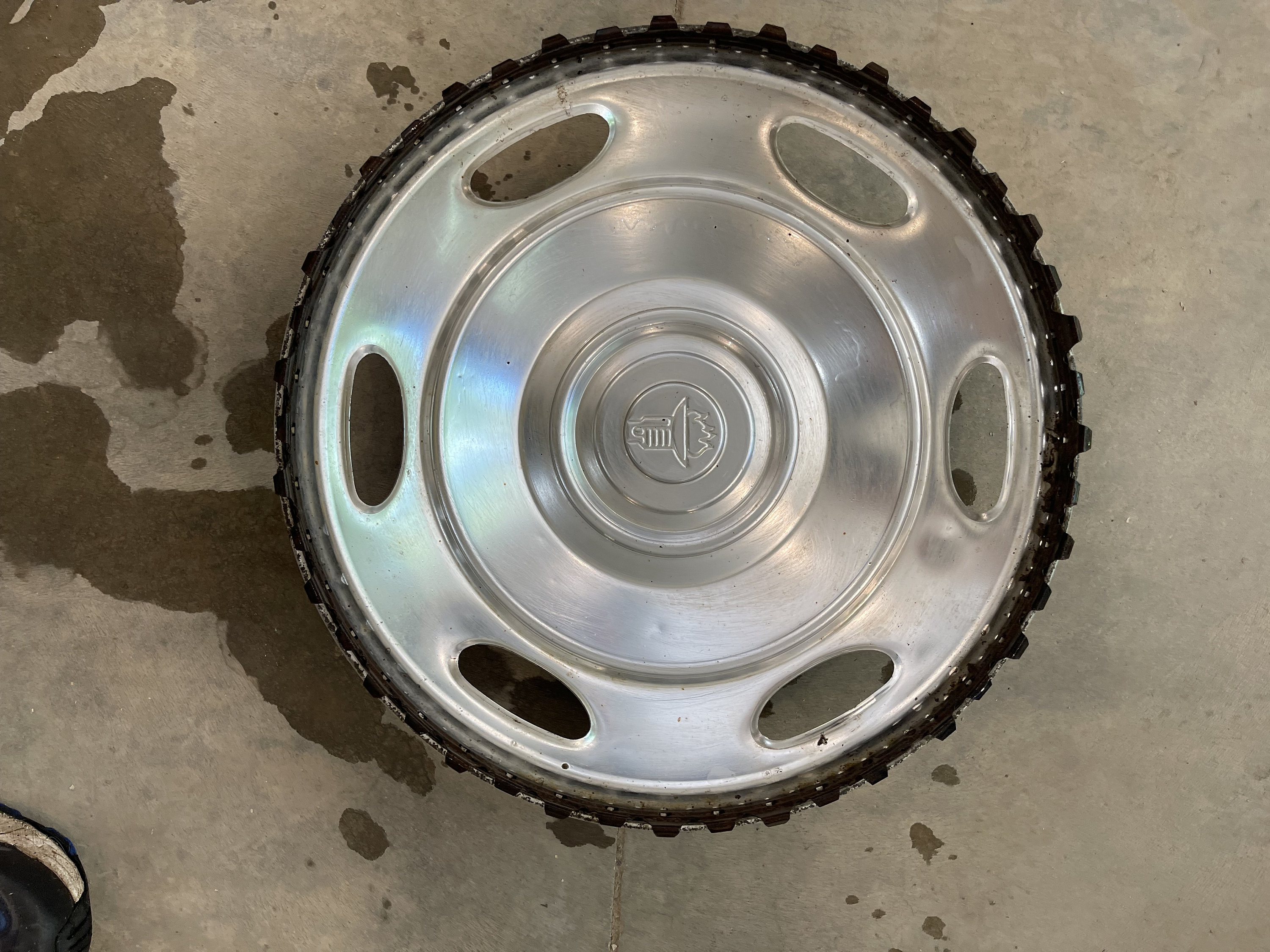 Vintage Champion RV Motorhome Hubcap - Etsy