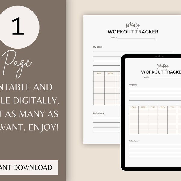 Fitness Goals - Etsy