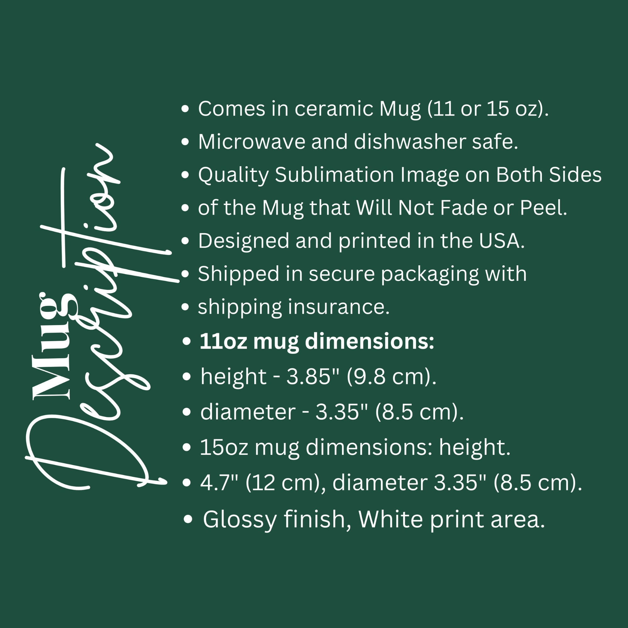 Smiley Face Happy Mug Happy Face Mug 11oz and 15oz Ceramic Coffee Mug ...