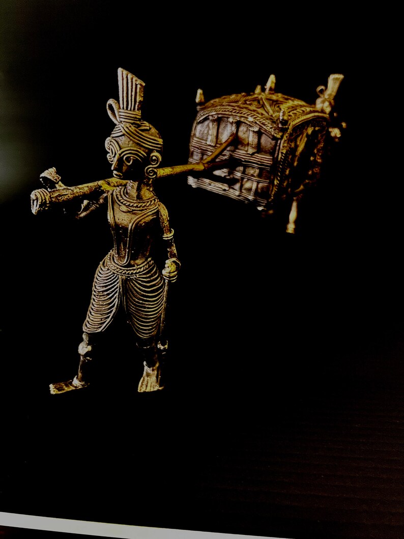 Dokra Art Palki Carrying Indian Bride - Etsy