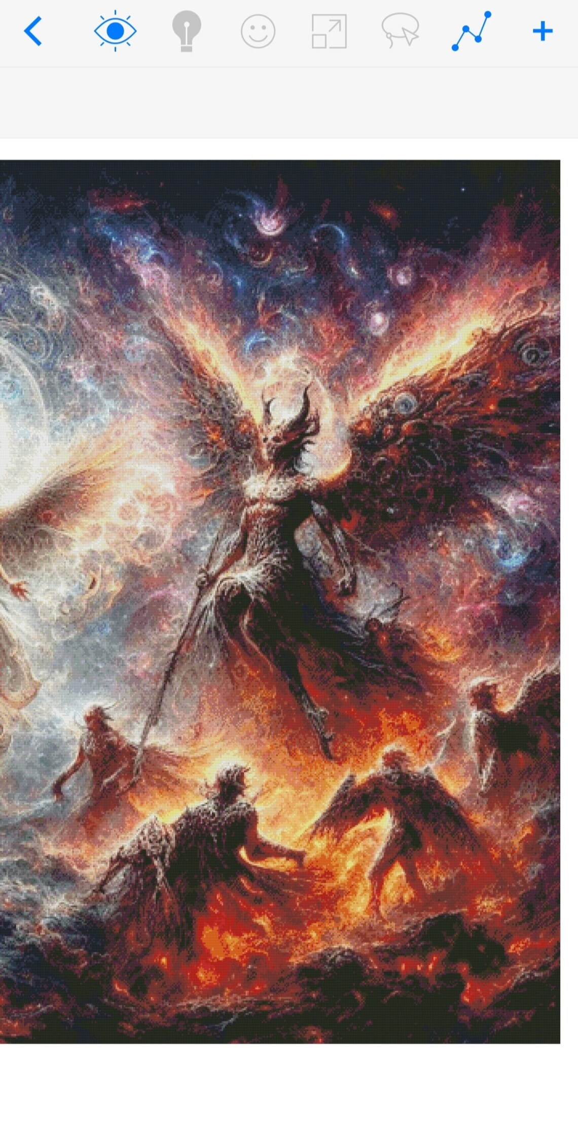 Demons of Good and Evil, Pattern for Cross Stitch, PDF, XSD, SAGA - Etsy