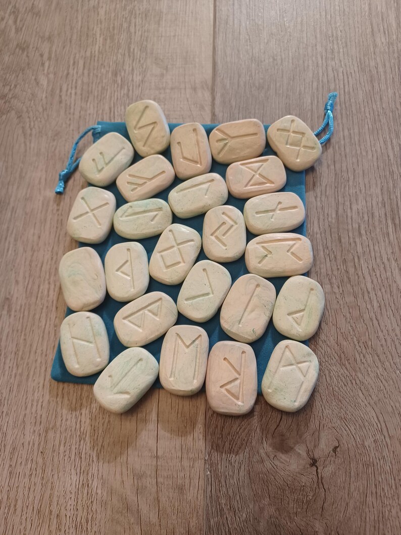 Rustic Elder Futhark Runes - Etsy