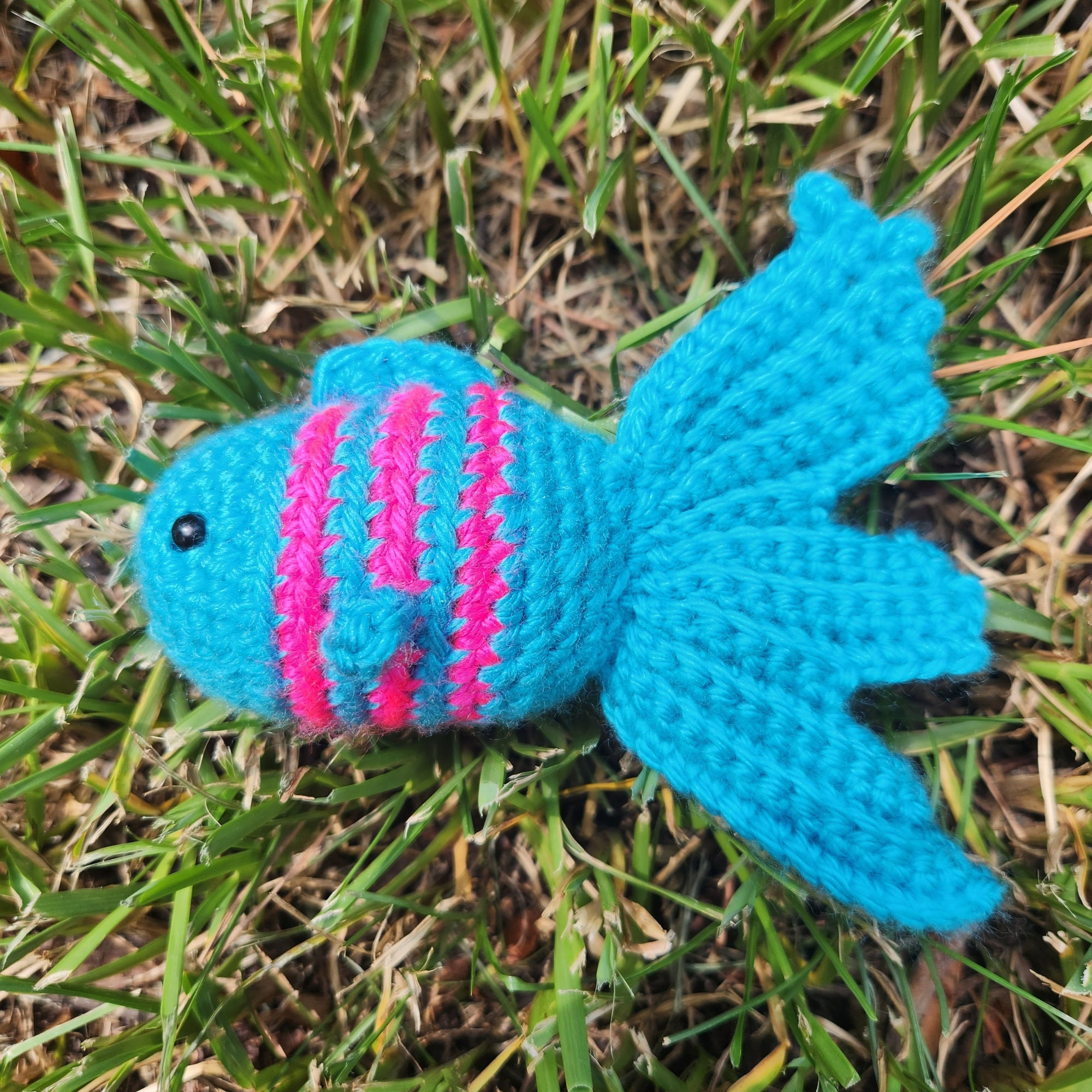 Crocheted Fish Pattern, Amigurumi Fish Pattern, Crochet Animal Patterns ...