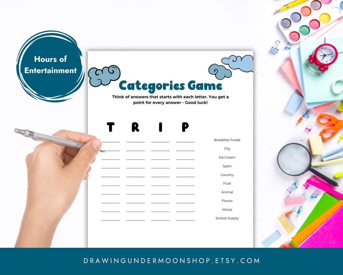 Printable Airplane Games: Kids Travel Activity Bundle (digital Download ...