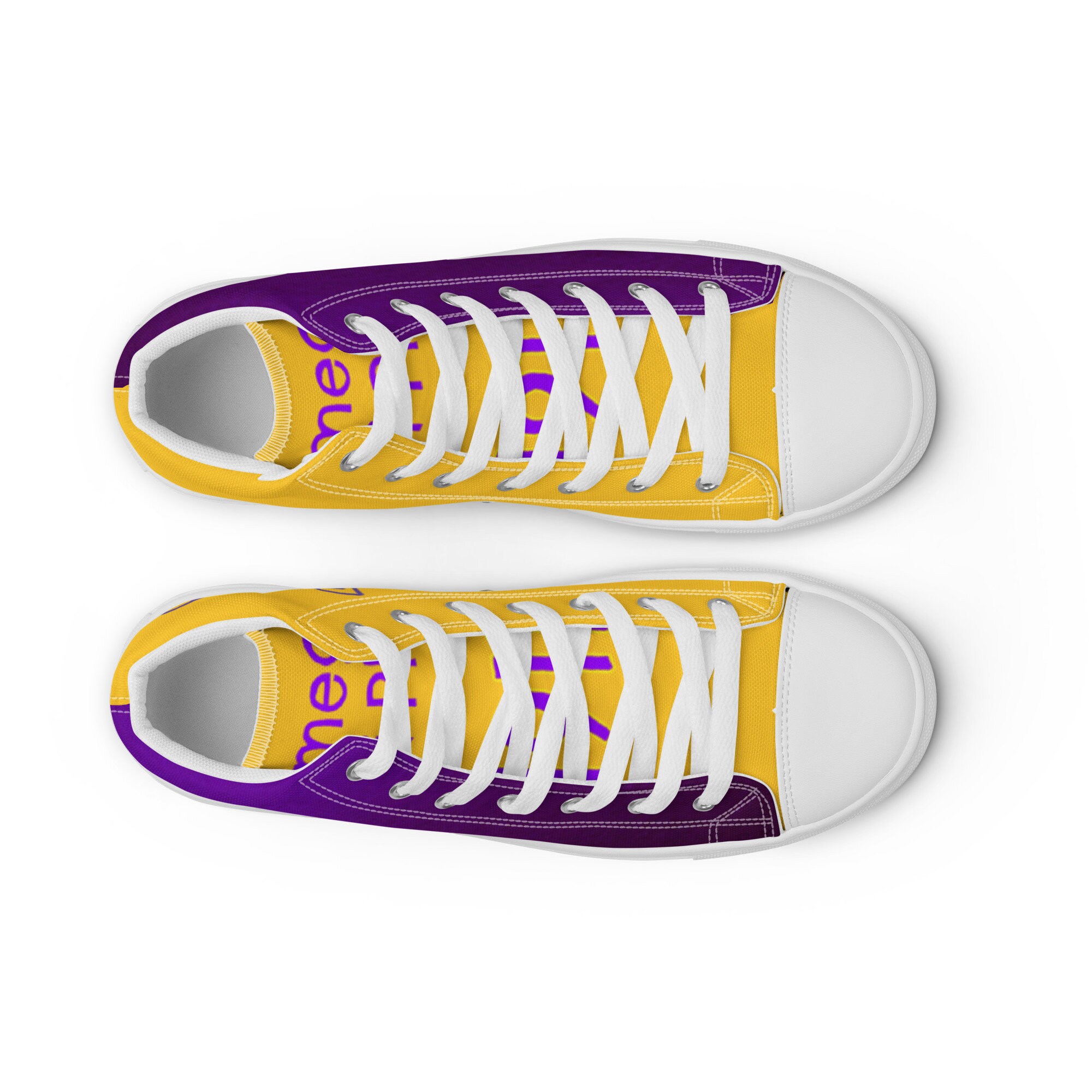 Omega Psi Phi Mens High Top Canvas Shoes - Etsy
