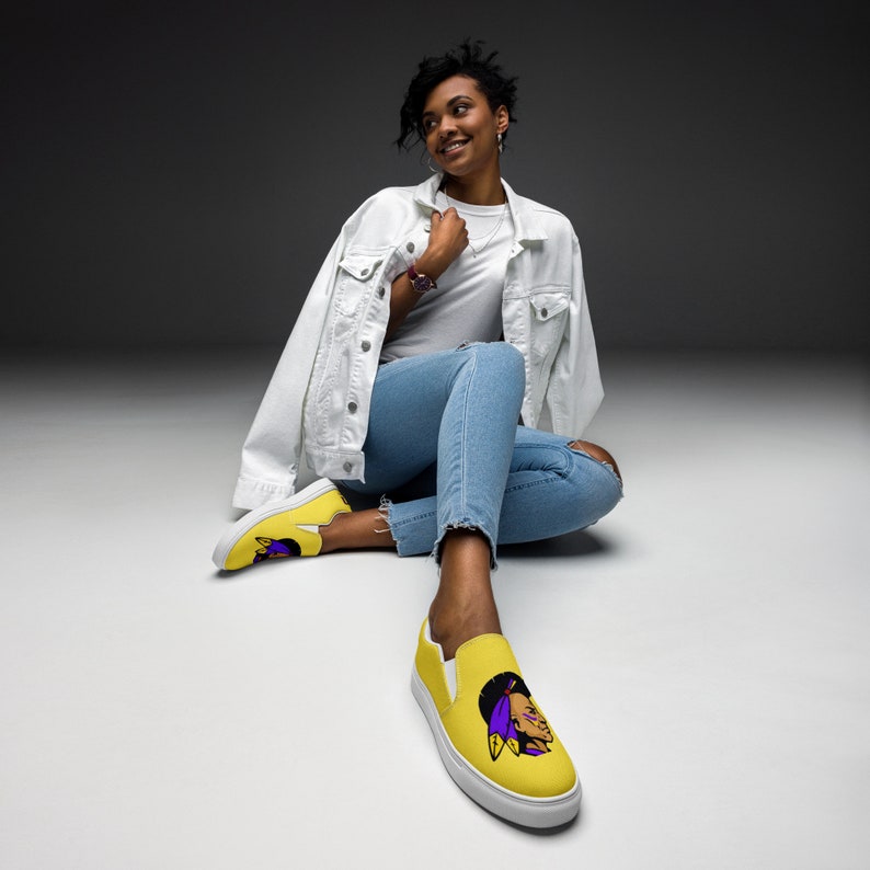 Alcorn State University Women’s Slip-on Canvas Shoes - Etsy