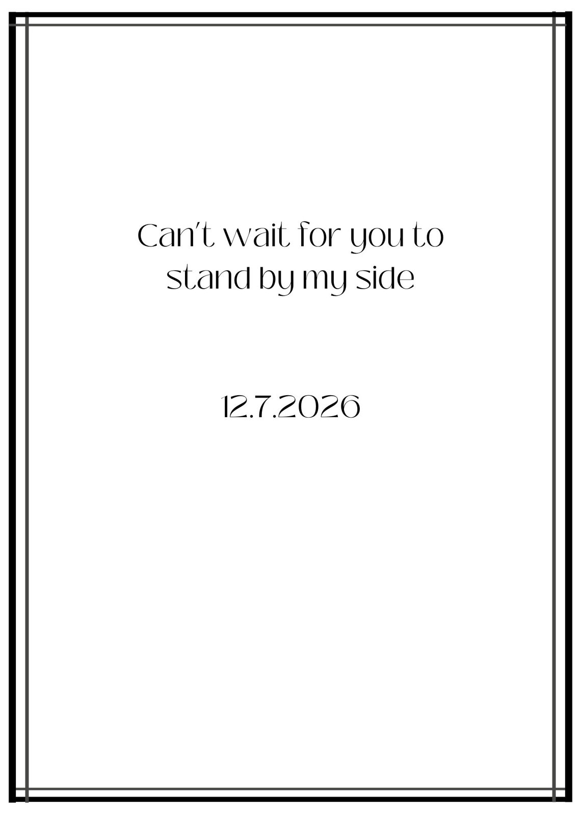 Bridesmaid Proposal Card, Black and White, Digital Download, Girly ...