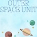 Preschool Outer Space Unit - Digital Download - Etsy