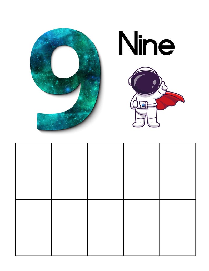 Preschool Outer Space Unit - Digital Download - Etsy