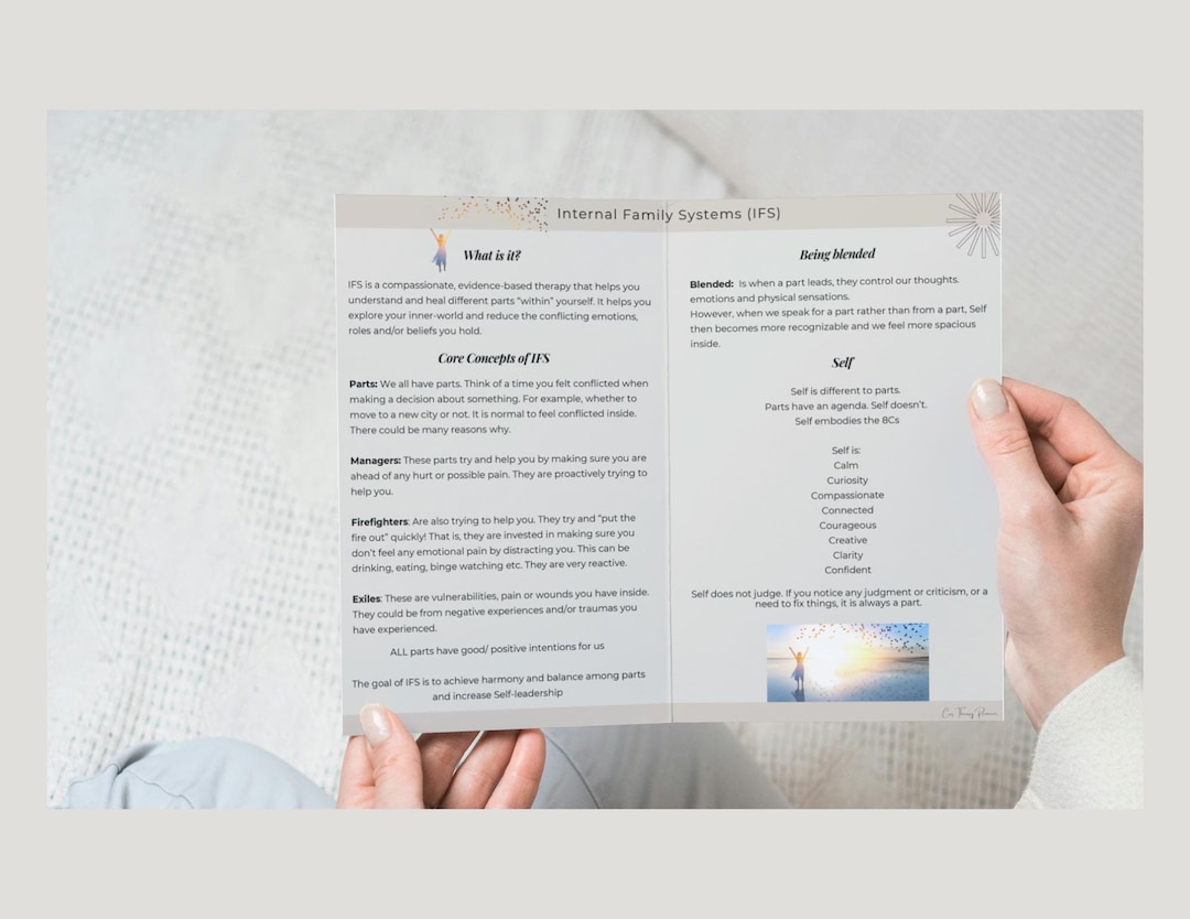 An IFS Info Sheet to Share With Clients. It Explains the Model in Clear ...