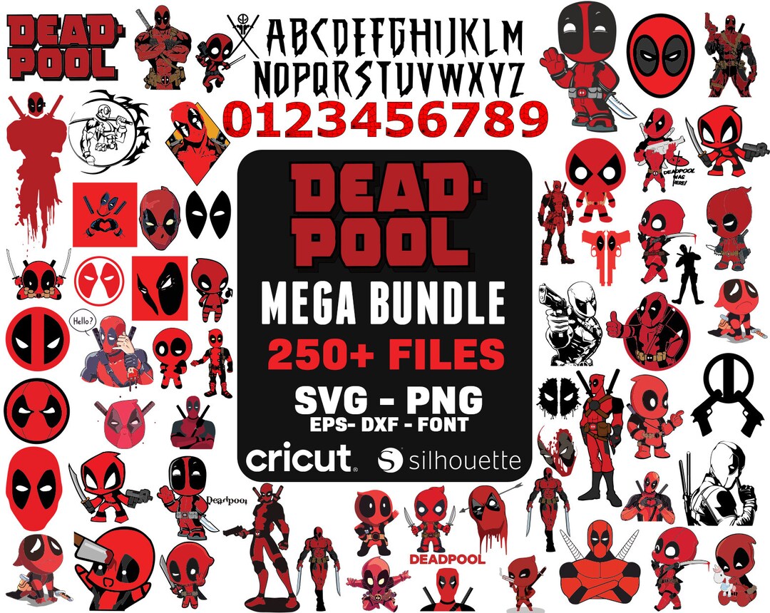 Deadpool Svg Bundle Deadpool Png Files Deadpool Svg Comeo - Etsy UK