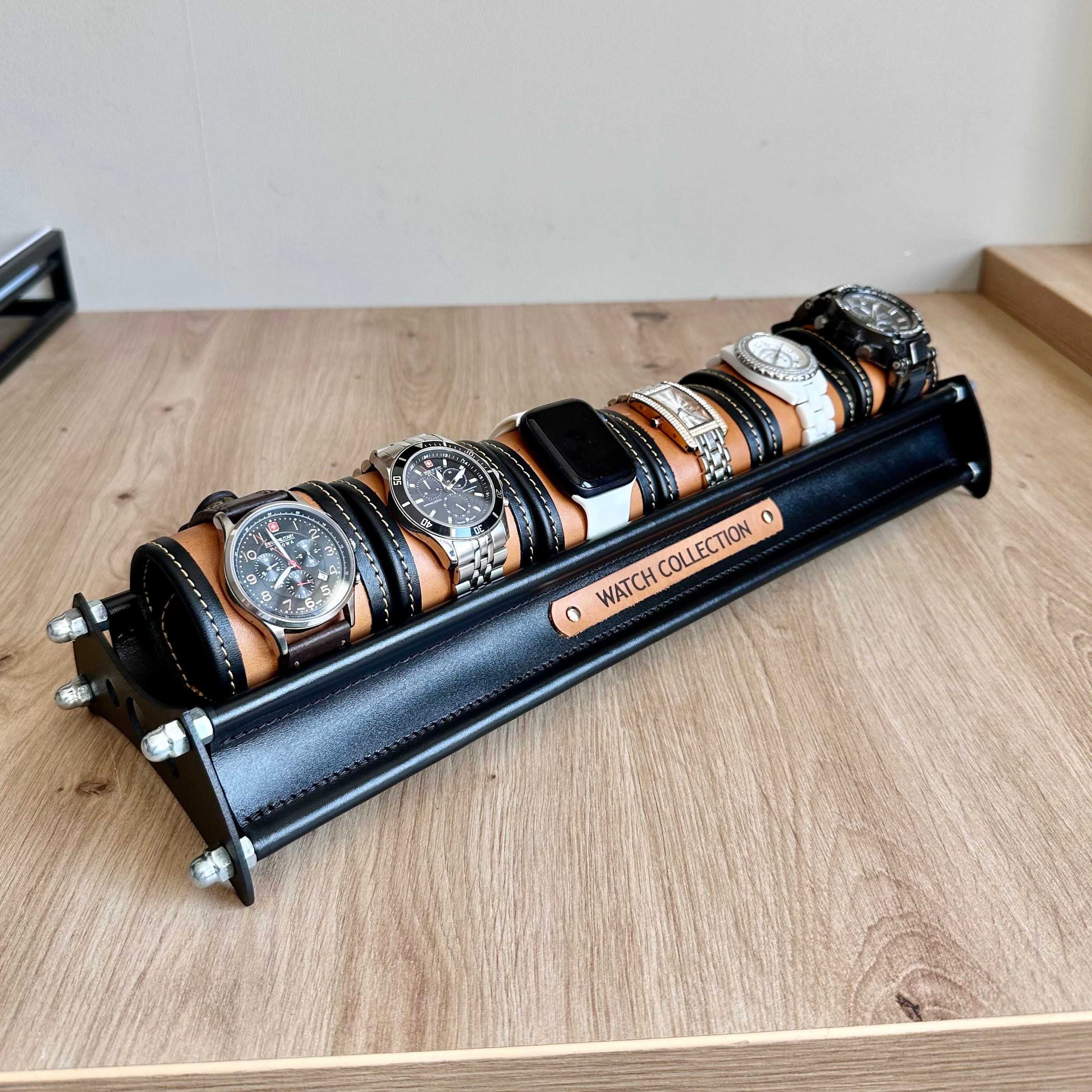 Personalized Docking Station for Men, Watch Display, Watch Stand, Watch ...