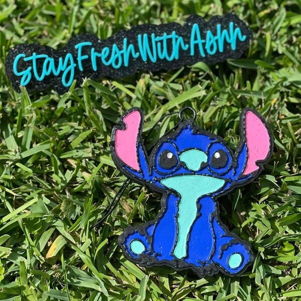 Stitch Car Freshie - Etsy