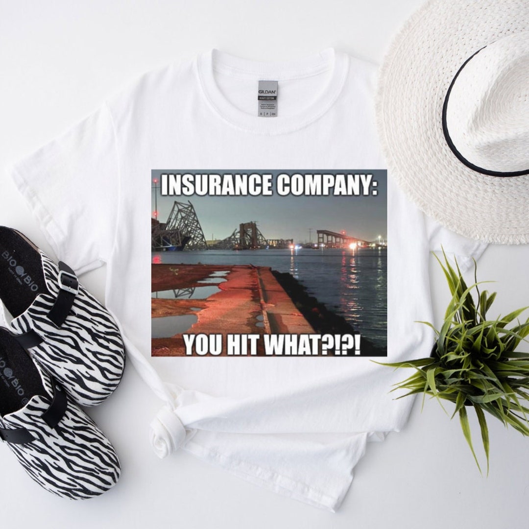 BALTIMORE BRIDGE MEME Shirt, Baltimore Sweatshirt, Baltimore Shirt ...