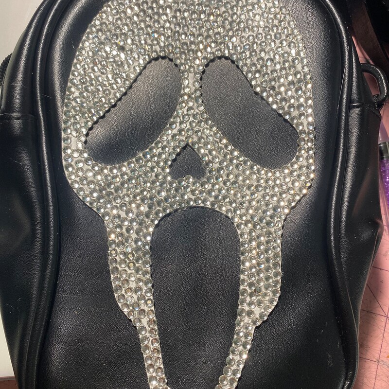 Bedazzled Scream Mask - Etsy