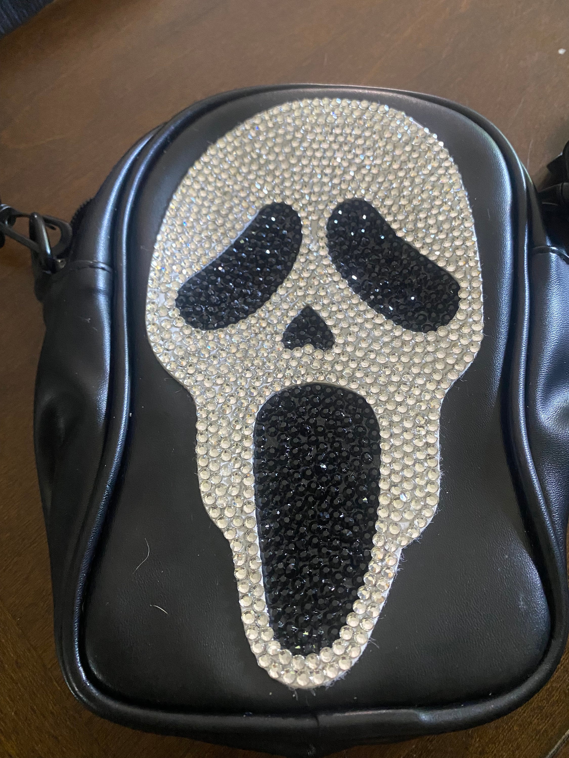 Fully Bling Scream Crossbody Purse - Etsy