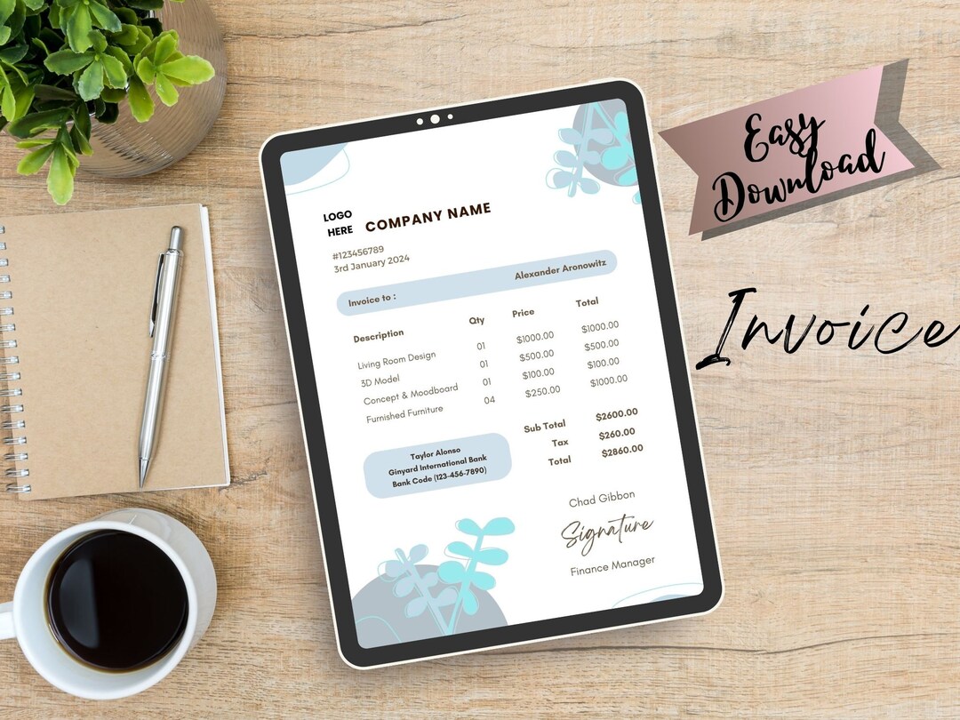 Printable Business Forms, Invoice Organization Tools, Invoicing for ...